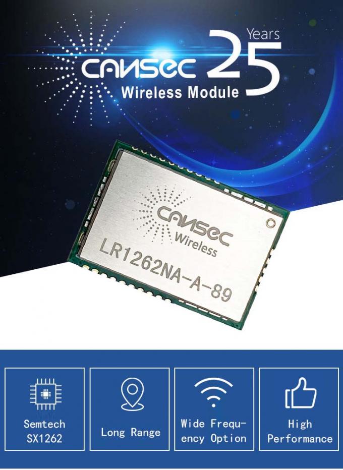 Semtech 1262 LoRa Transceiver Module 20dBm LoRaWAN Standard