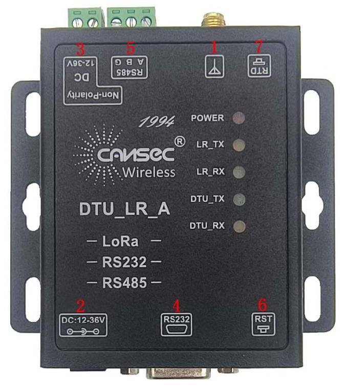 DTU Data Transfer Unit Data RS232 RS485 Serial Port LoRa Communication Protocol Customized Product